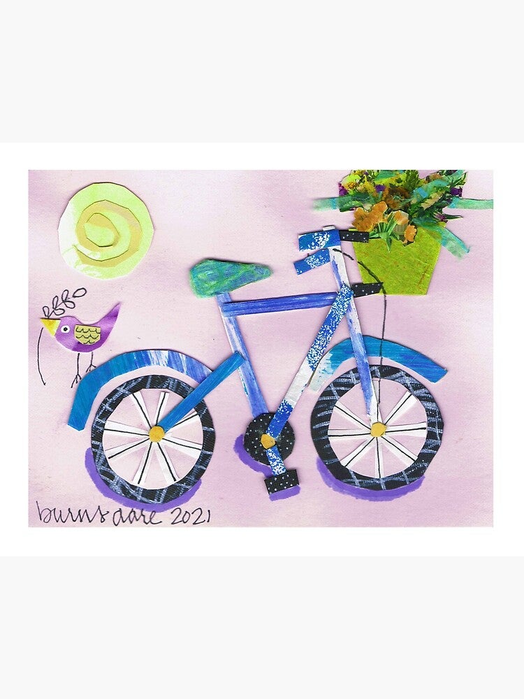 Bicycle Collage • Kids • 8/11 | Watercolor Cafe